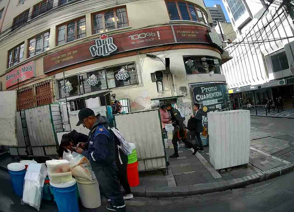Mini-market Market Post, La Paz, foto