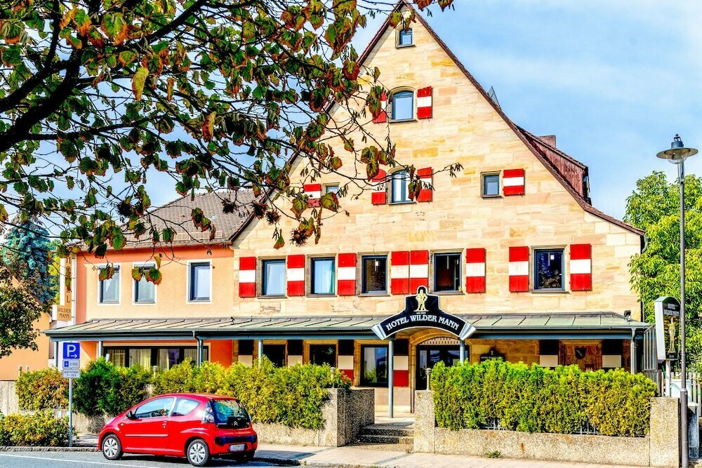 Otel Hotel Wilder Mann, Bavyera, foto