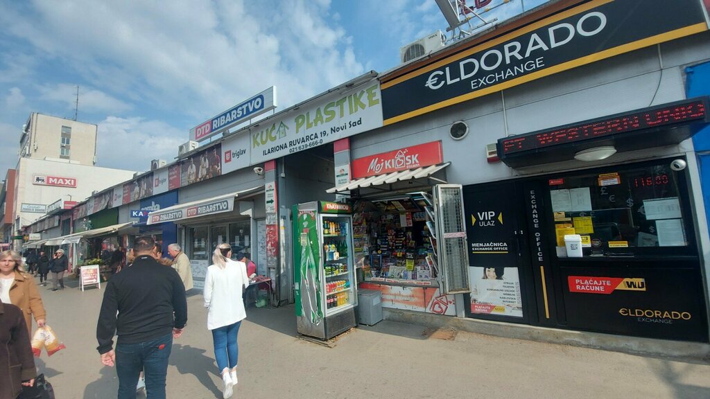 Gazete bayi Moj Kiosk, Novi Sad, foto