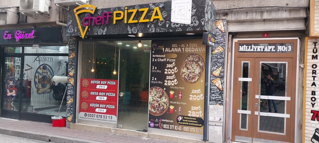 Restoran Cheff Pizza, İstanbul, foto
