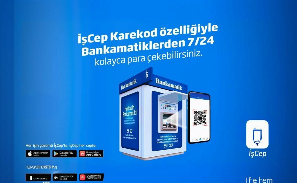 ATM'ler Türkiye İş Bankası Bankamatik, İstanbul, foto