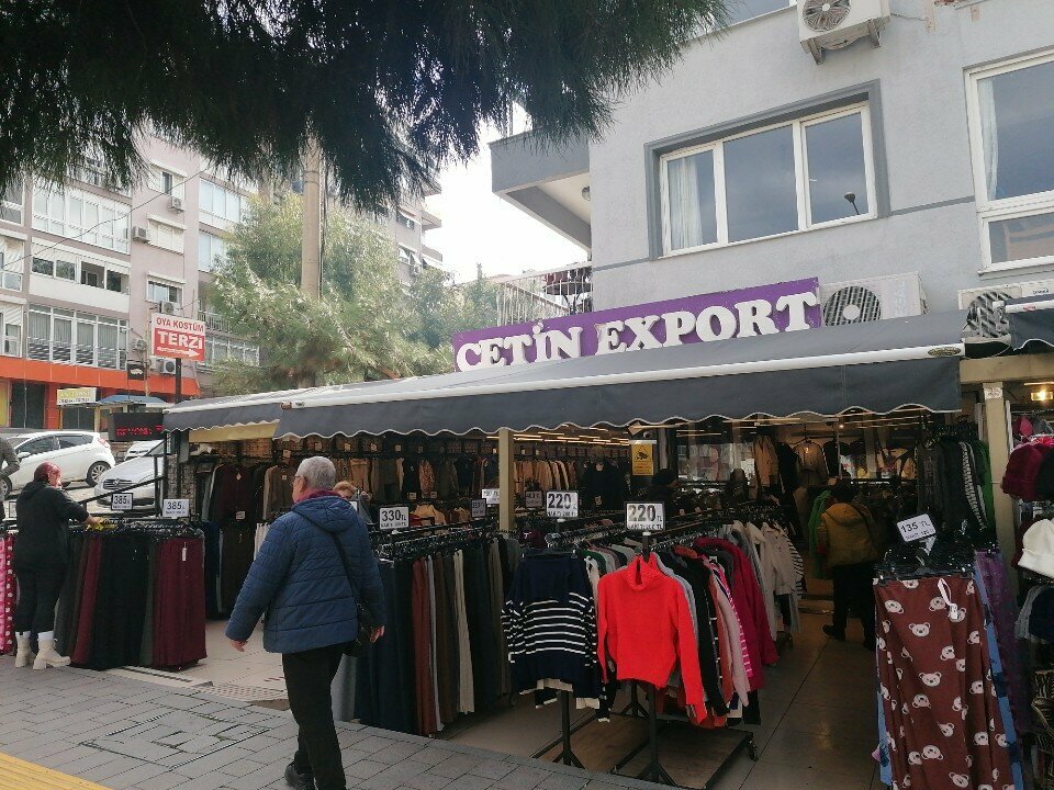 Giyim mağazası Çetin Export, İzmir, foto