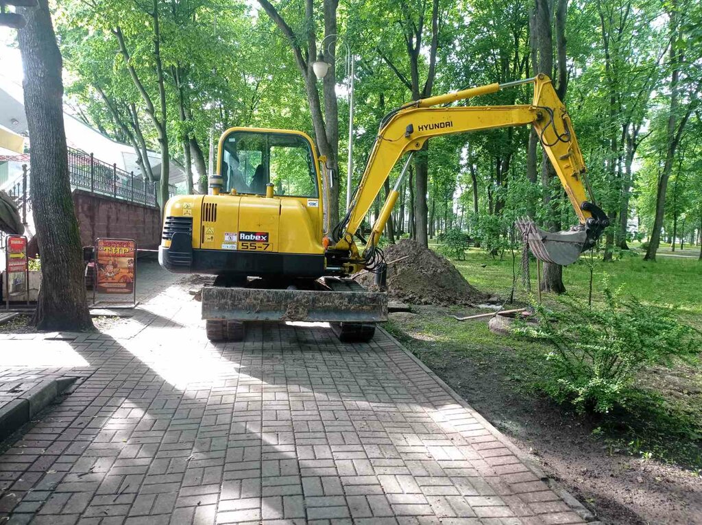 Yol yapım ekipmanları Mini Excavator, Gomel, foto