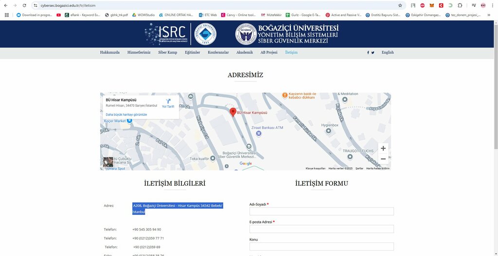 Bilgi güvenliği Boğaziçi Üniversitesi Yönetim Bilişim Sistemleri Siber Güvenlik Merkezi, İstanbul, foto