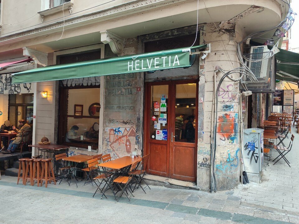 Kafe Helvetia, İstanbul, foto