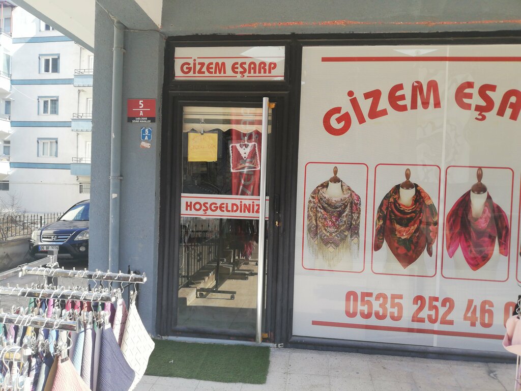 Giyim mağazası Gizem eşarp, Ankara, foto