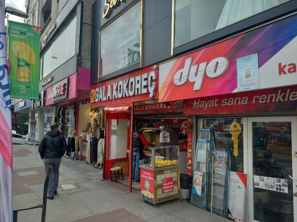Fast food Gala Kokoreç, İstanbul, foto