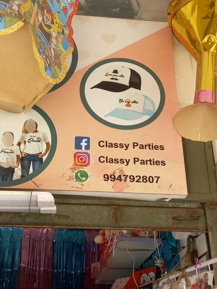 Hediyelik eşya mağazaları Classy Parties, Lima, foto
