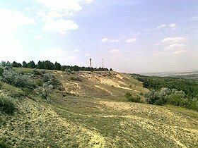 Dağ zirvesi Гора Куцай, Stavropolski krayı, foto