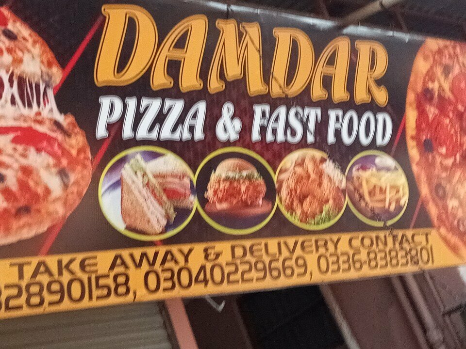 Restoran Damdar pizza& fast food, Karaçi, foto