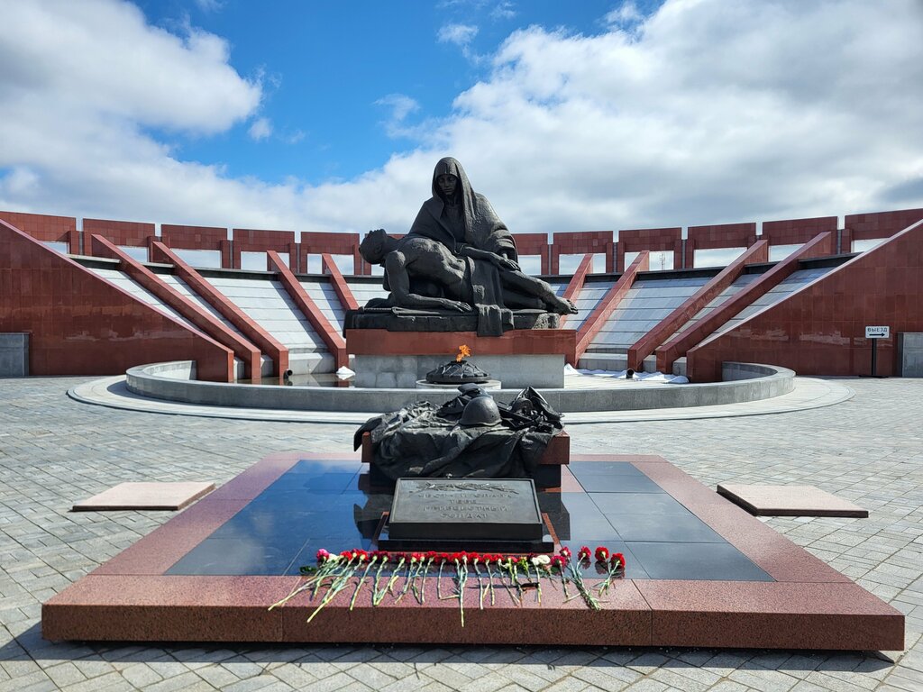 Anıt, heykel Вечный огонь, Moskova ve Moskovskaya oblastı, foto