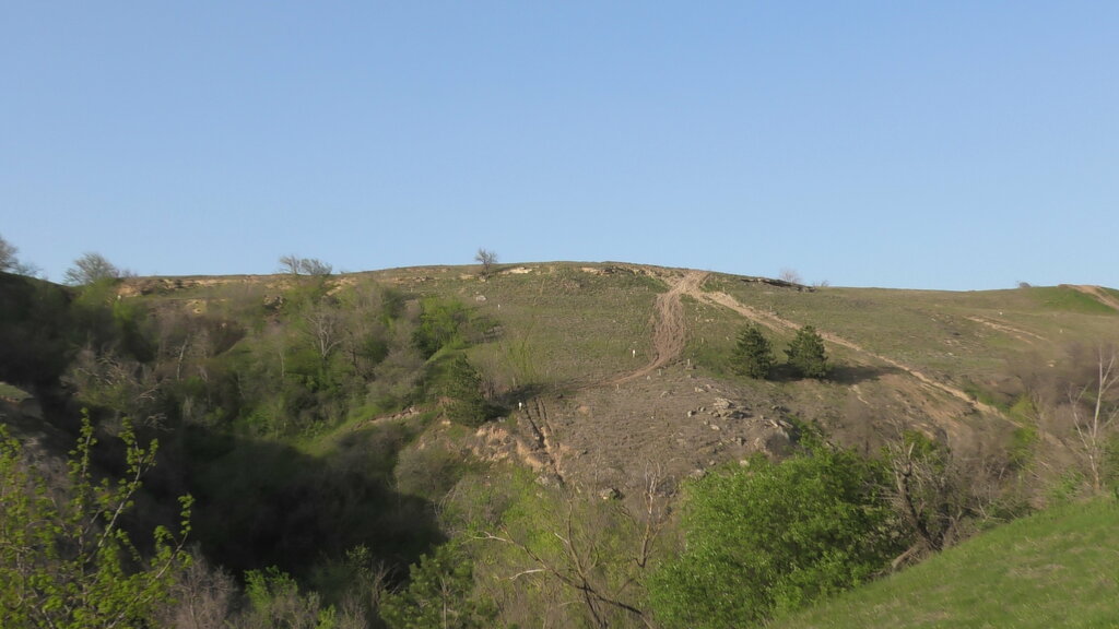 Motosiklet pisti Волчий каньон, Stavropolski krayı, foto