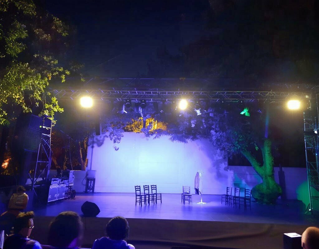 Konser salonları Ören Açık Hava Tiyatrosu, Burhaniye, foto