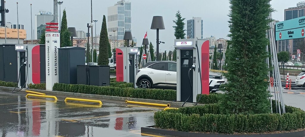 Elektrikli oto şarj istasyonları Zes Elektrikli Şarj İstasyonu, İstanbul, foto