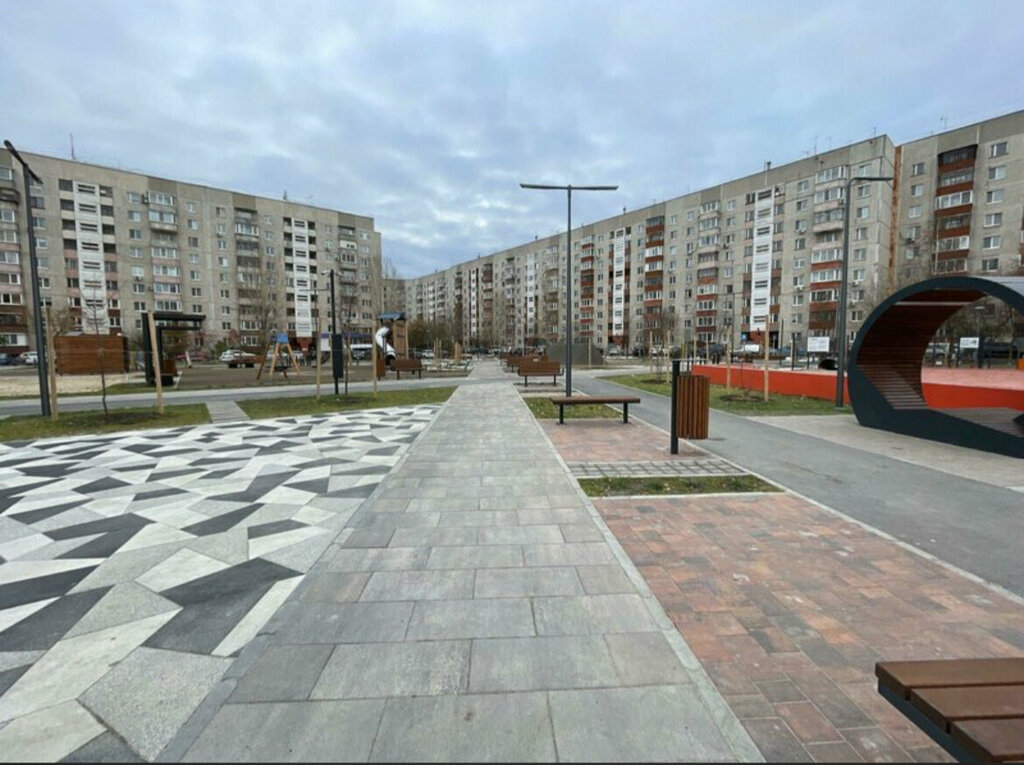 Kültür ve eğlence parkları сквер Добровольцев, Tiumen, foto