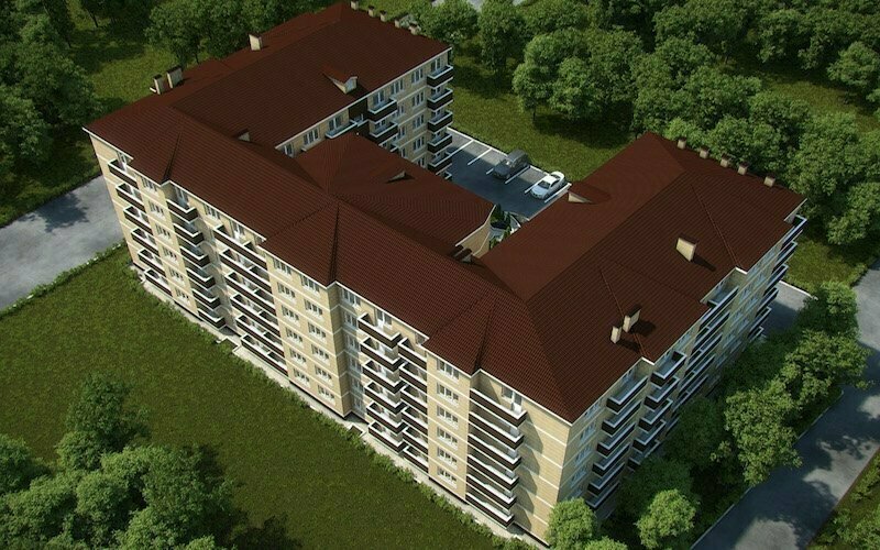 Konut blokları Меридиан-1, Krasnodar, foto