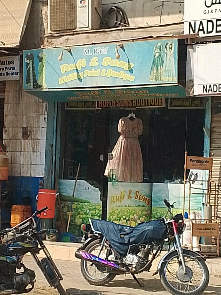 Giyim mağazası Rufi and sons, Karaçi, foto