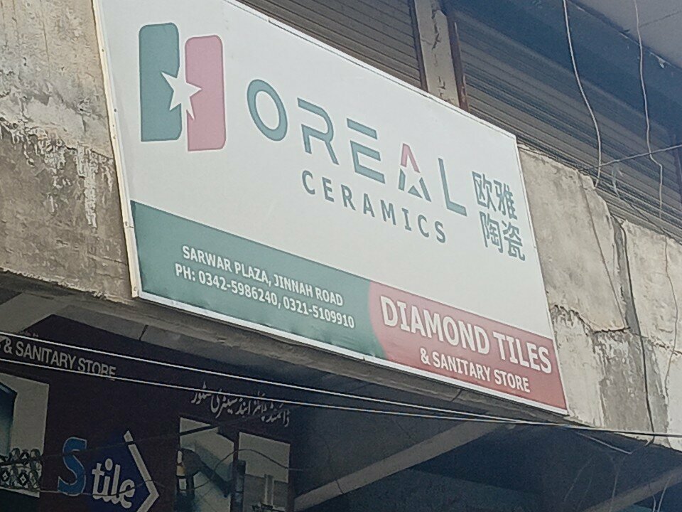 Banyo ve klozet mağazaları Diamond tiles, Rawalpindi, foto
