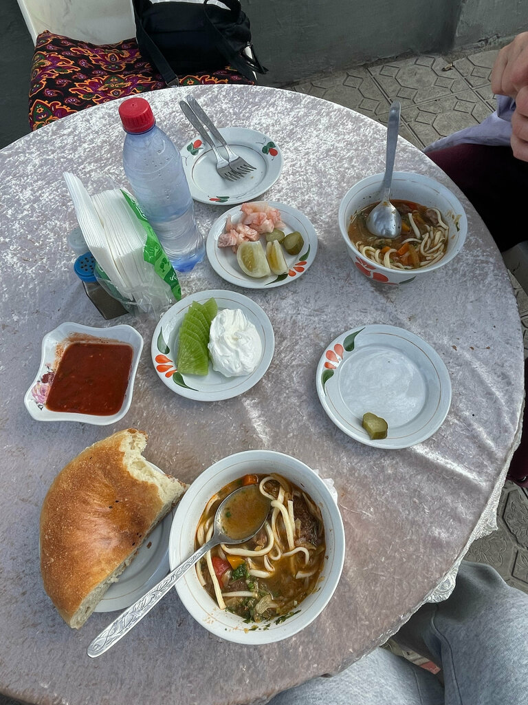 Kafe Lagman Center, Semerkant, foto