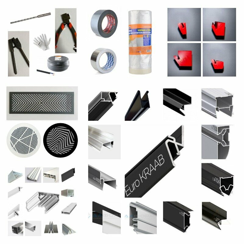 Tavan sistemleri Натяжной Опт, Krasnodar, foto