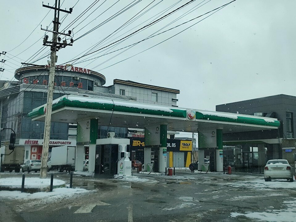 Benzin istasyonu Ultra, Makhachkala, foto