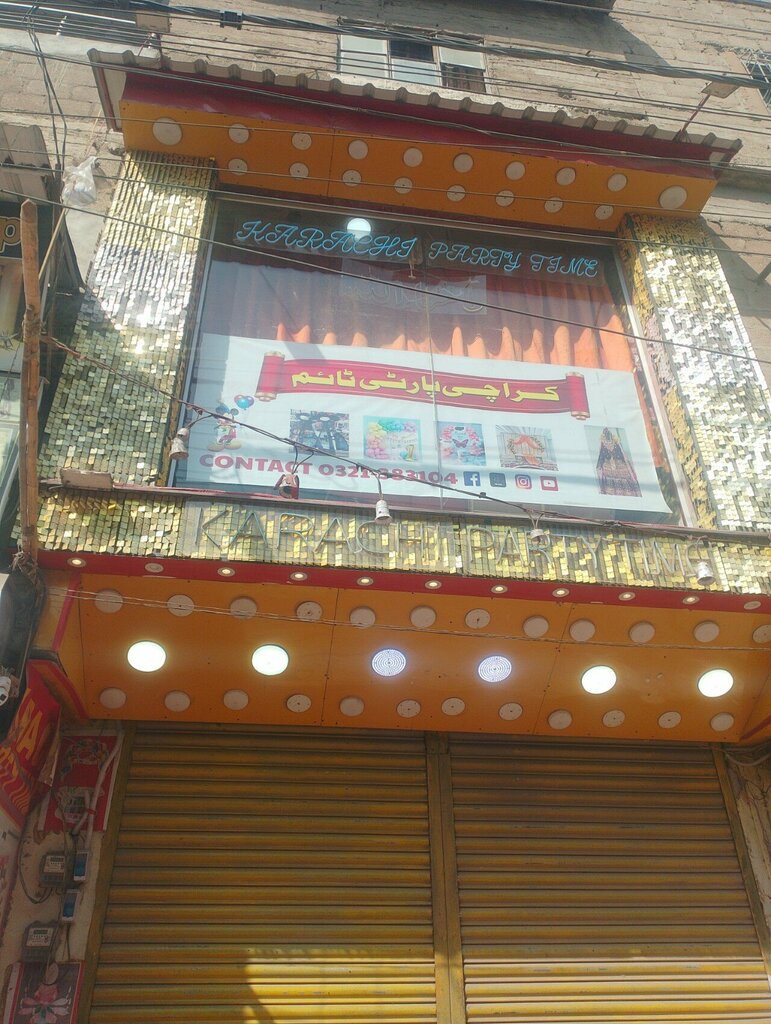 Hediyelik eşya mağazaları Karachi party time, Karaçi, foto