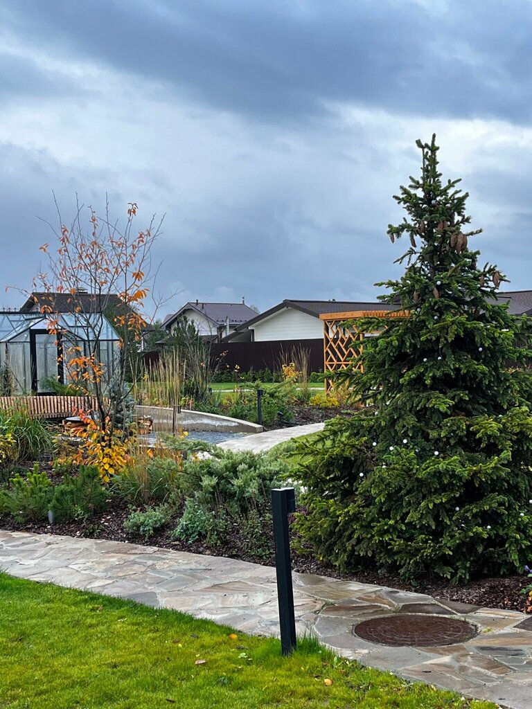 Peyzaj tasarımı OM-Garden, Yaroslavl, foto