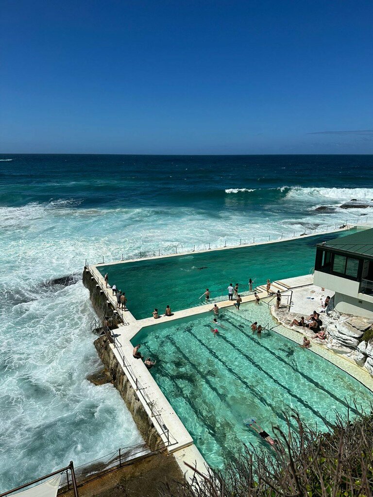 Yüzme havuzları Bondi Icebergs Olympic Pool, Sidney, foto