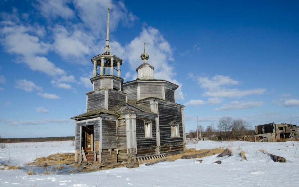 Ortodoks kiliseleri Chapel of the Smolensk Icon of Our Lady, Arhangelskaya oblastı, foto