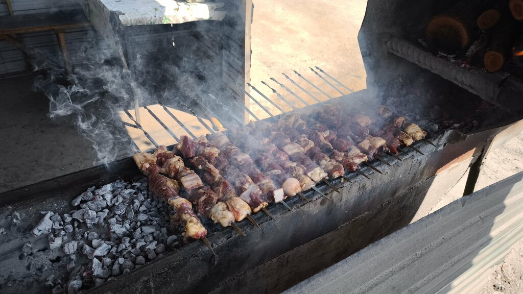 Kafe Shashlyk at Khamzat's, Almatı eyaleti, foto