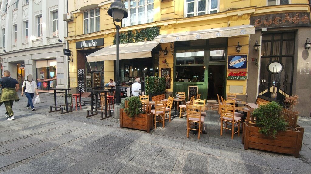 Kafe Cigla Bar, Belgrad, foto
