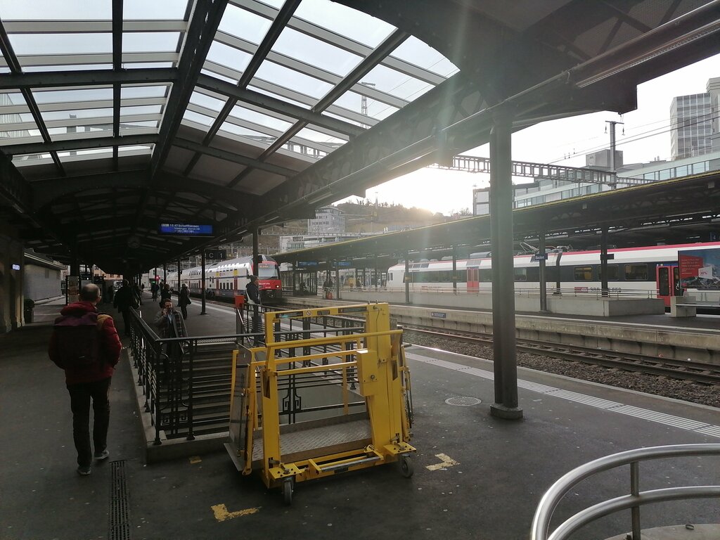 Tren istasyonu Baden, Baden, foto