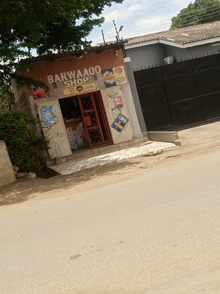 Giyim mağazası Barwaqo Shop, Lusaka, foto