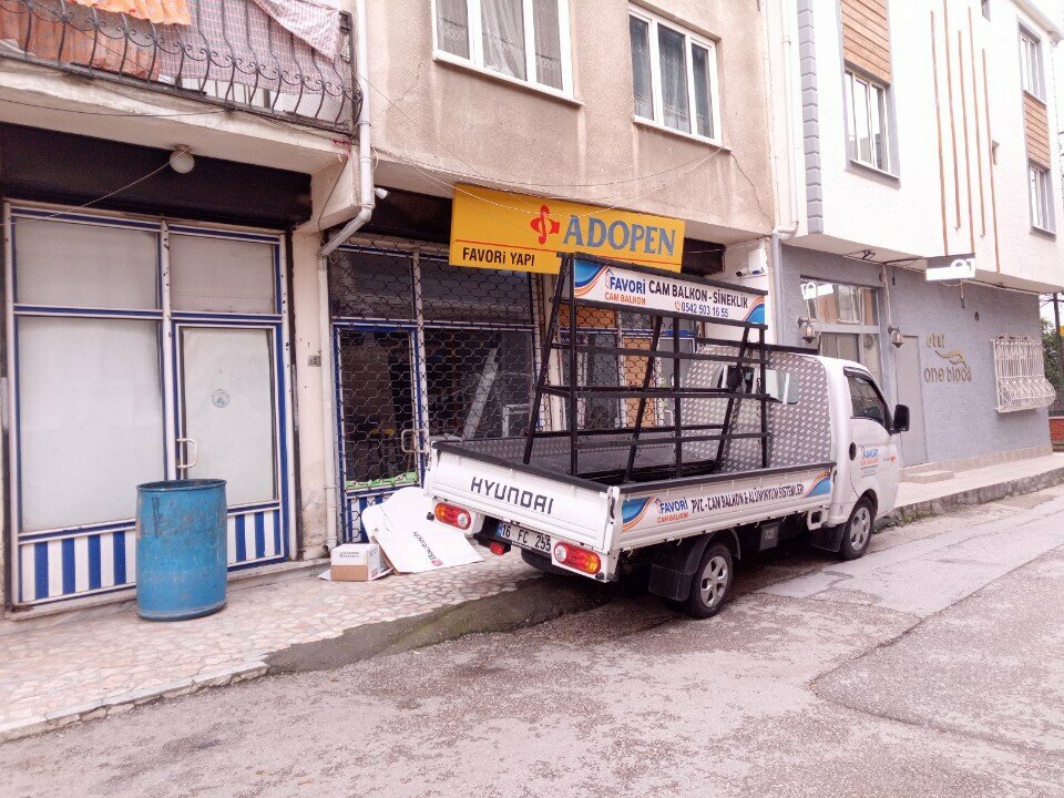 Cam balkon hizmetleri Adopen Favori Yapı, Bursa, foto
