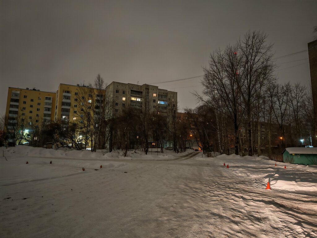 Ehliyet sınav alanı Площадка для вождения, Perm, foto