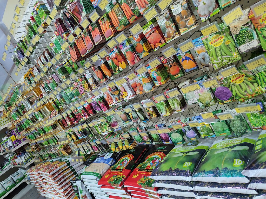 Bahçecilik mağazaları EcoFlora, Saint‑Petersburg ve Leningradskaya oblastı, foto