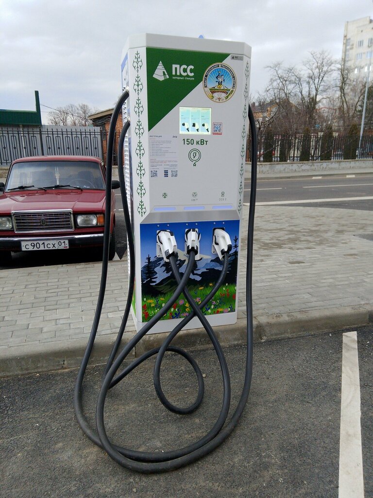 Elektrikli oto şarj istasyonları ПСС, Maykop, foto