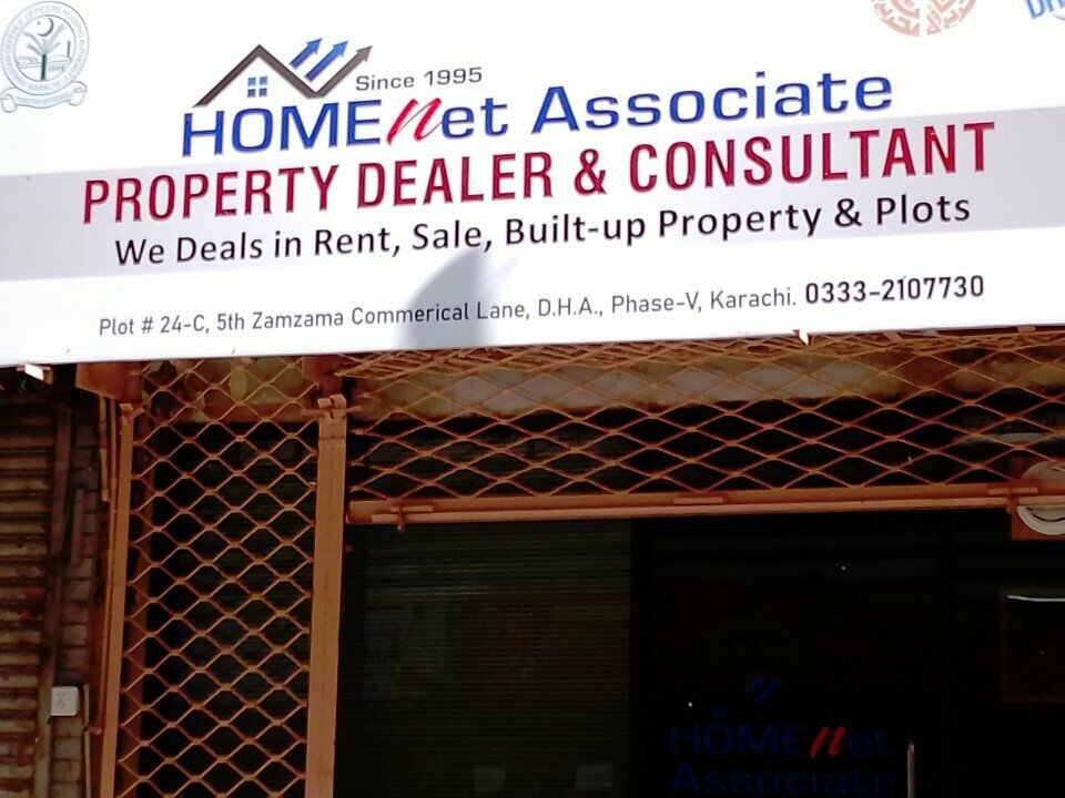 Emlak ofisi Home net associates, Karaçi, foto