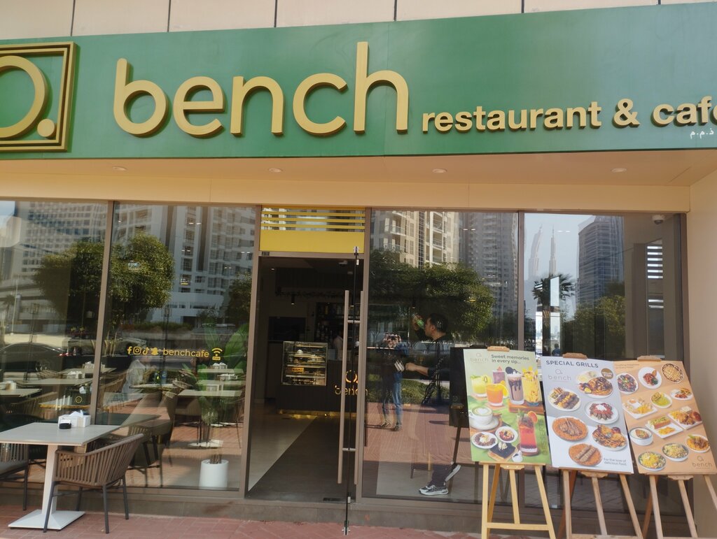 Kafe Bench Restaurant & Cafe, Dubai, foto