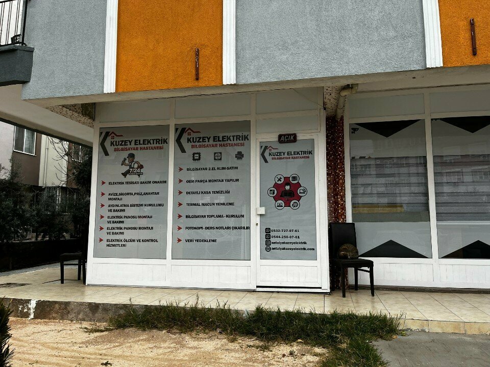Bilgisayar teknik servisleri Kuzey Elektrik Bilgisayar Hastanesi, Antalya, foto