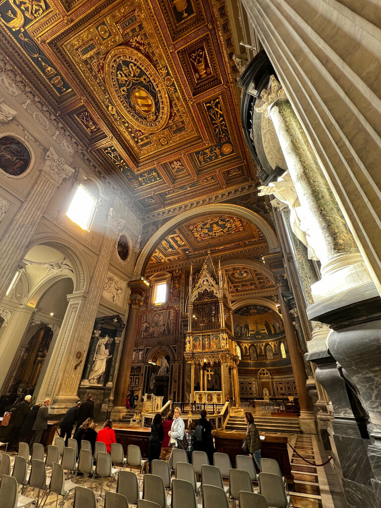 Katolik kiliseleri Battistero Lateranense di San Giovanni in Fonte, Roma, foto