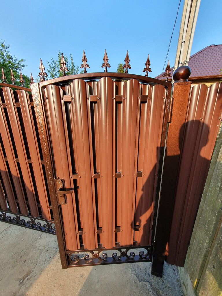 Çitler, parmaklıklar PolliStroy, Kolomna, foto