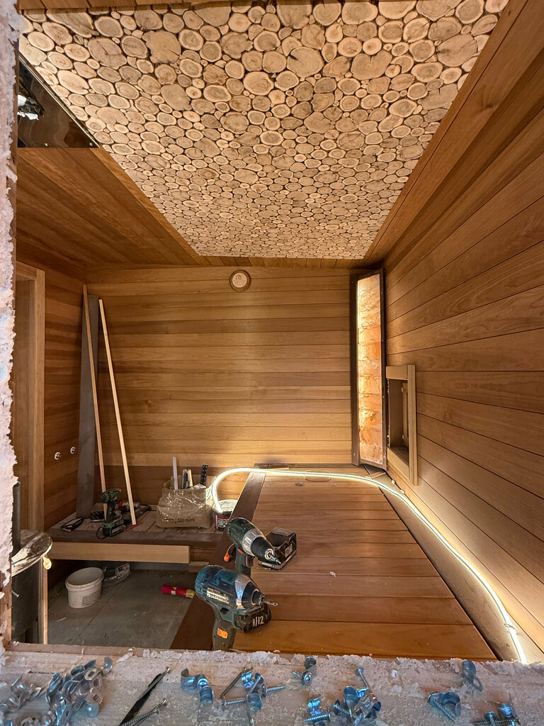 Hamam ve sauna inşaatı Скандинавские бани и дома, Çeliabinsk, foto