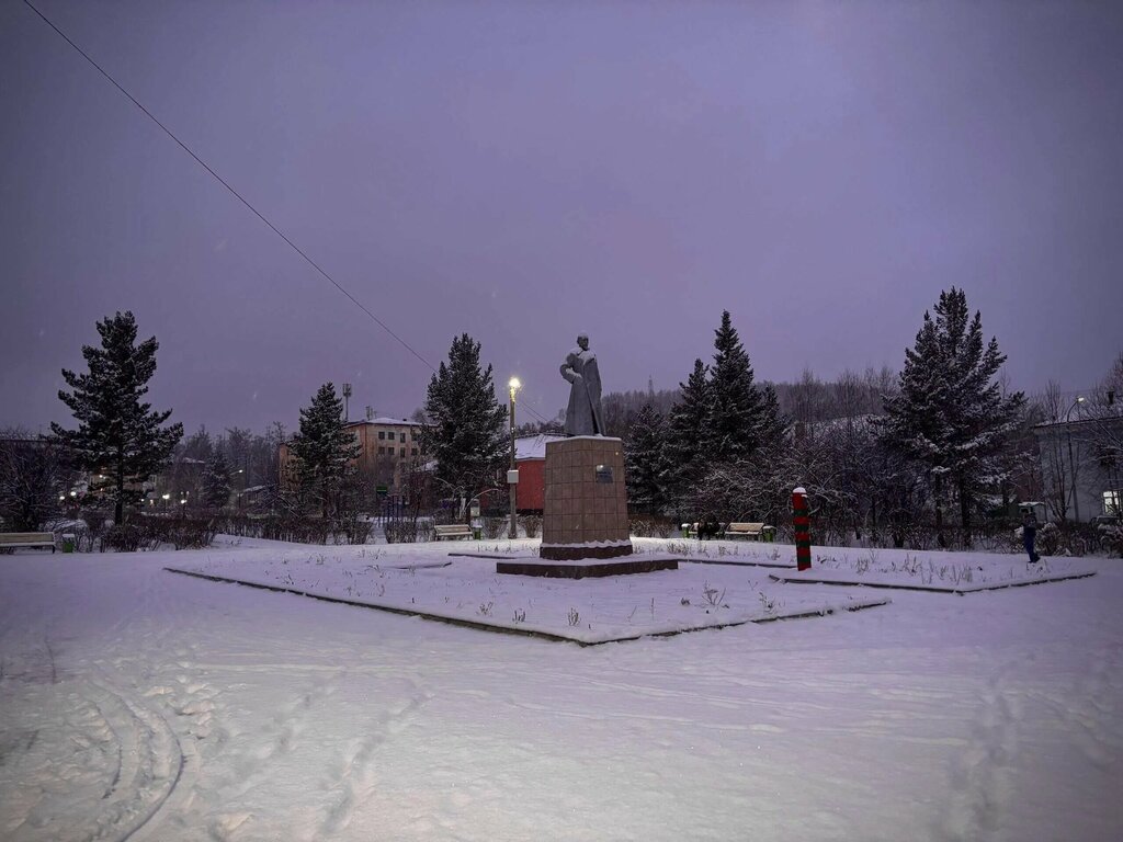 Anıt, heykel Феликс Эдмундович Дзержинский, Sorsk, foto