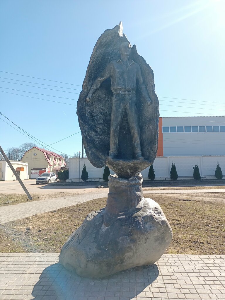 Anıt, heykel Михаил Козырев, Lixoslavl, foto