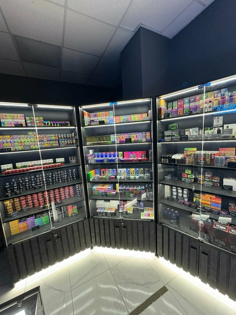 Tütün, sigara mağazaları Лаборатория табака, Mytişçi, foto