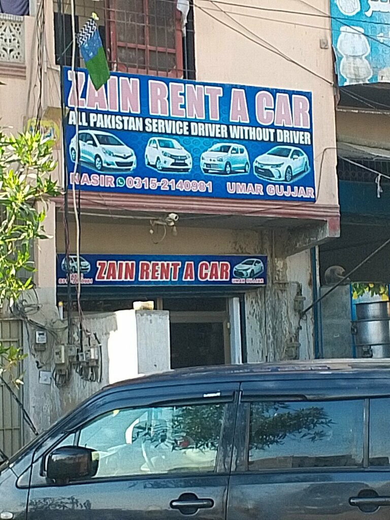 Kullan-bırak otomobiller Zain rent a car, Karaçi, foto