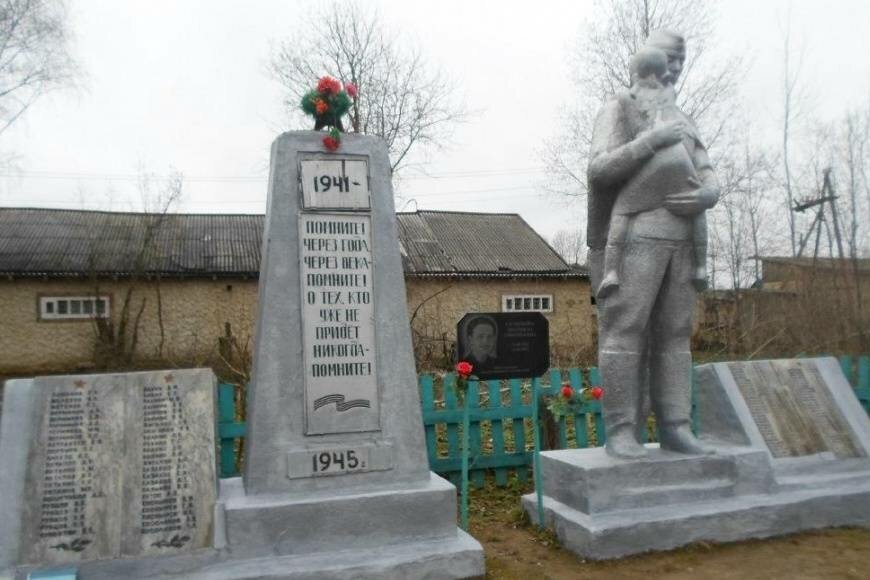 Anıt, heykel Воинам, погибшим в годы Великой Отечественной войны, Komi, foto