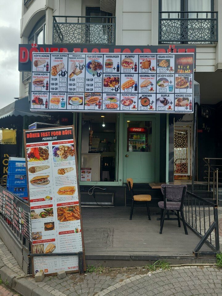 Fast food Döner Fast Food Büfe, İstanbul, foto
