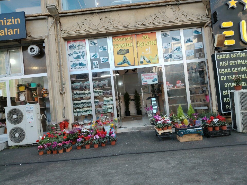 Ayakkabı tamiri Ayaqqabı təmiri, Bakü, foto